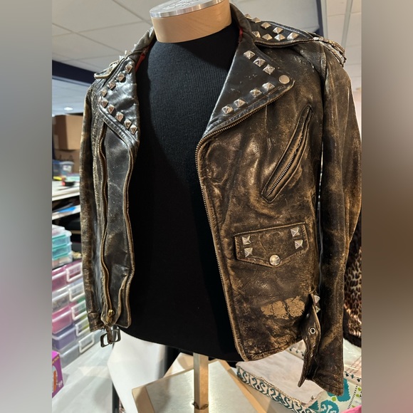 Sportimer | Jackets & Coats | Custom Vintage Leather Uk Police ...